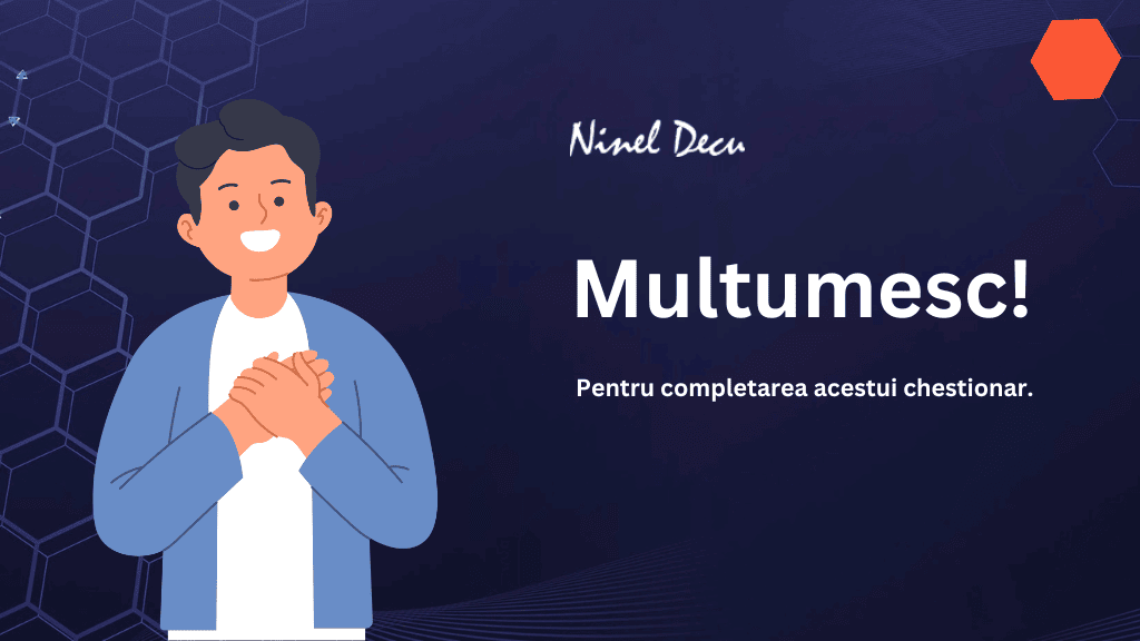 Multumesc chestionar - Ninel Decu